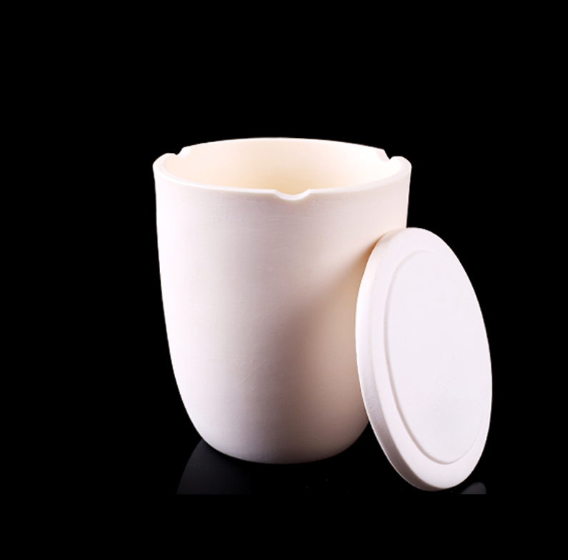 (LCT115-2) Conical Crucible with Window Alumina, Φ100(60)x115mm (1pc/ea ...